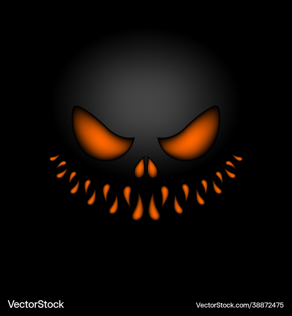 Halloween mask background Royalty Free Vector Image