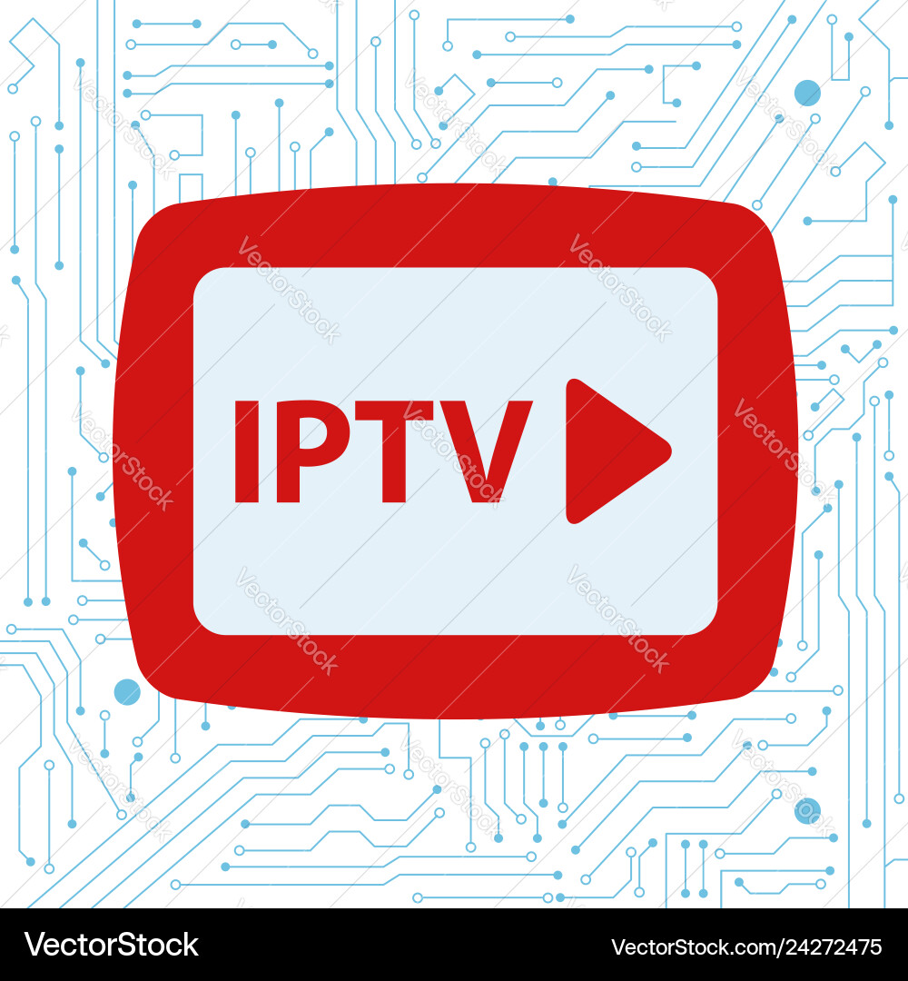 Iptv Royalty Free Vector Image - VectorStock