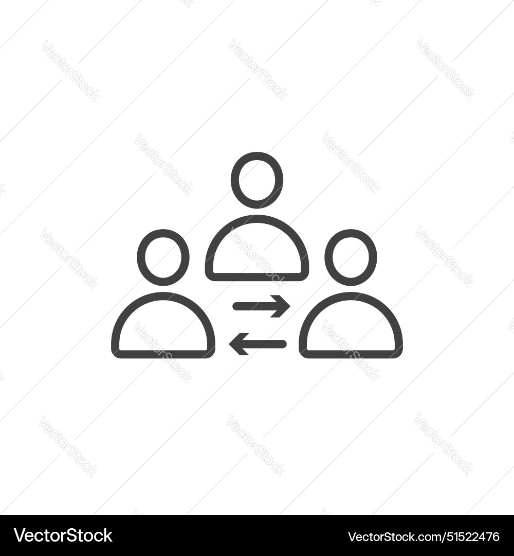 Mediator icon Royalty Free Vector Image - VectorStock