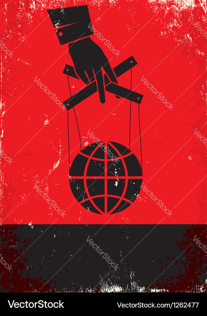 Control & Domination Royalty Free Vector Image