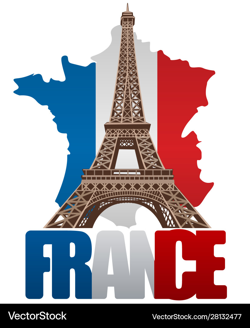 Country france Royalty Free Vector Image - VectorStock