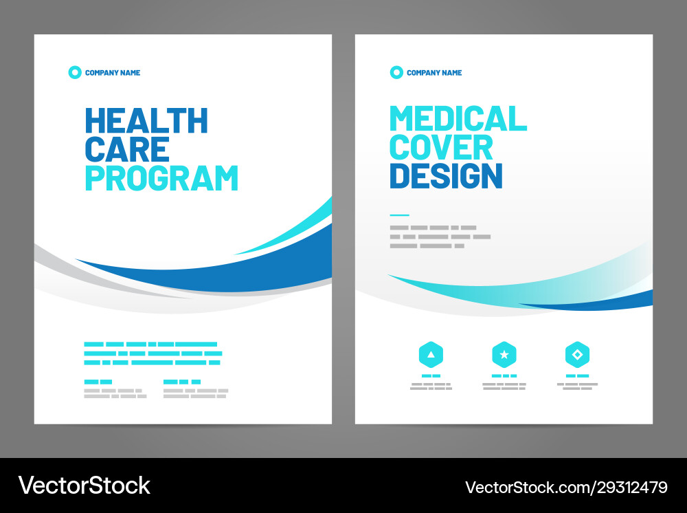Layout template brochure background Royalty Free Vector