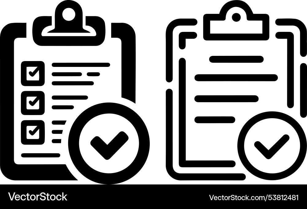 Order confirmation icon Royalty Free Vector Image