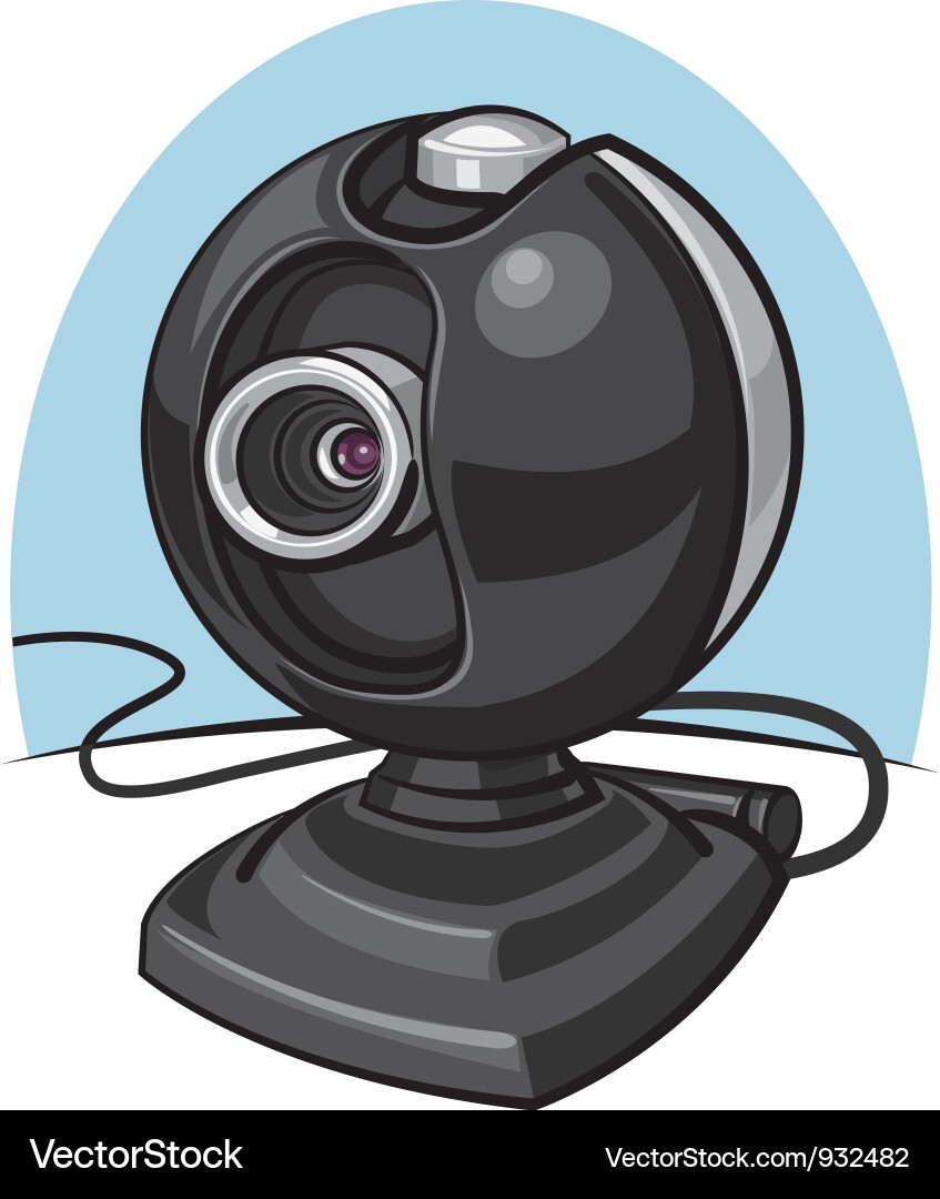 Web cam Royalty Free Vector Image - VectorStock