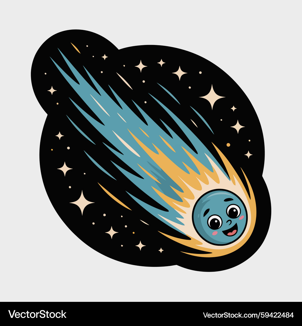 Comet Cartoon For Kids