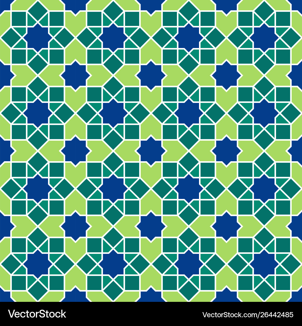 Islamic Geometric Pattern Royalty Free Vector Image