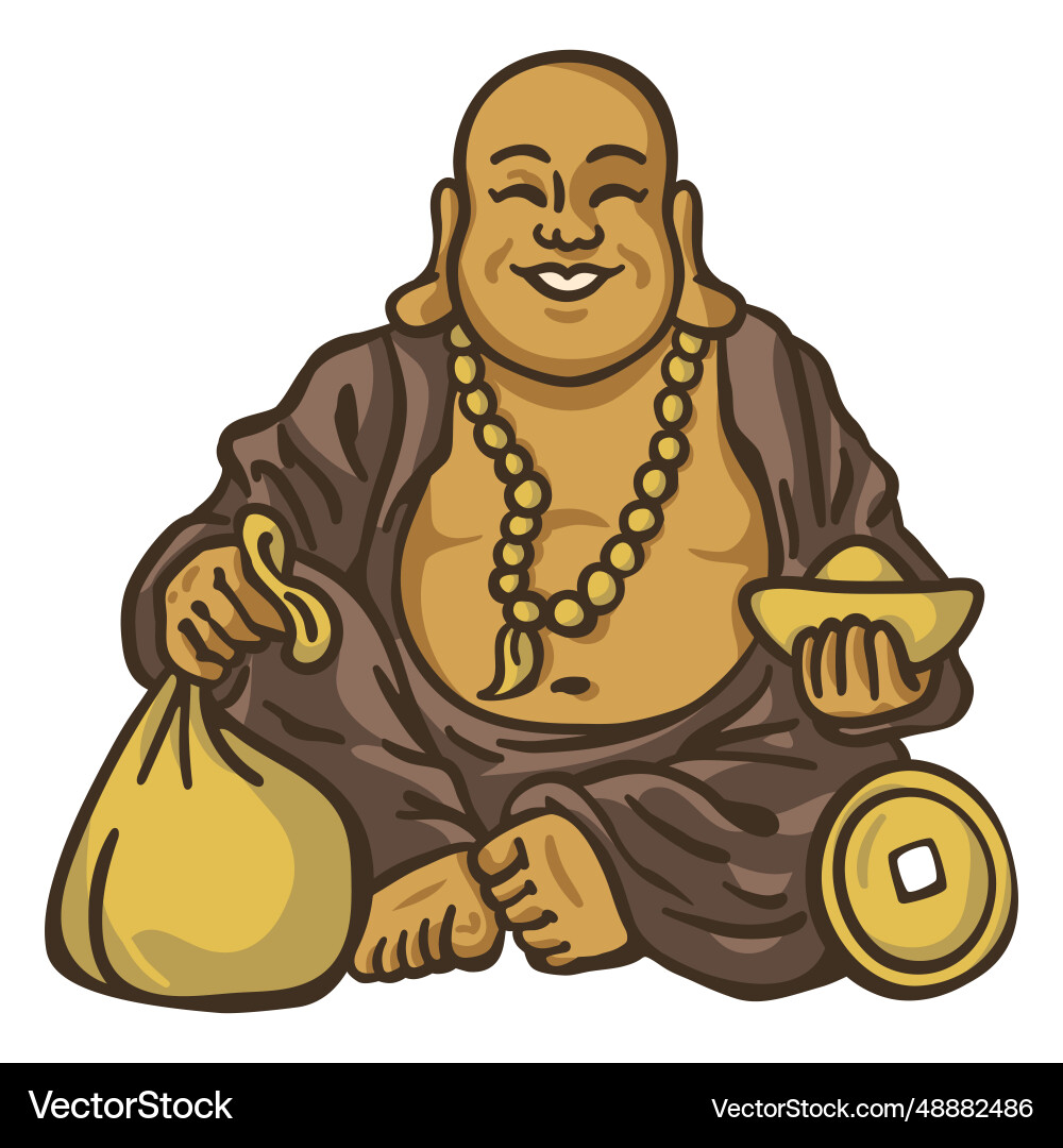 Happy Buddha Vector Happy Buddha Vectors Download Free High Quality