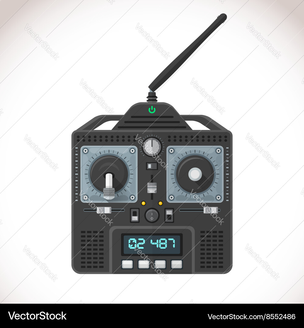 Radio remote control Royalty Free Vector Image