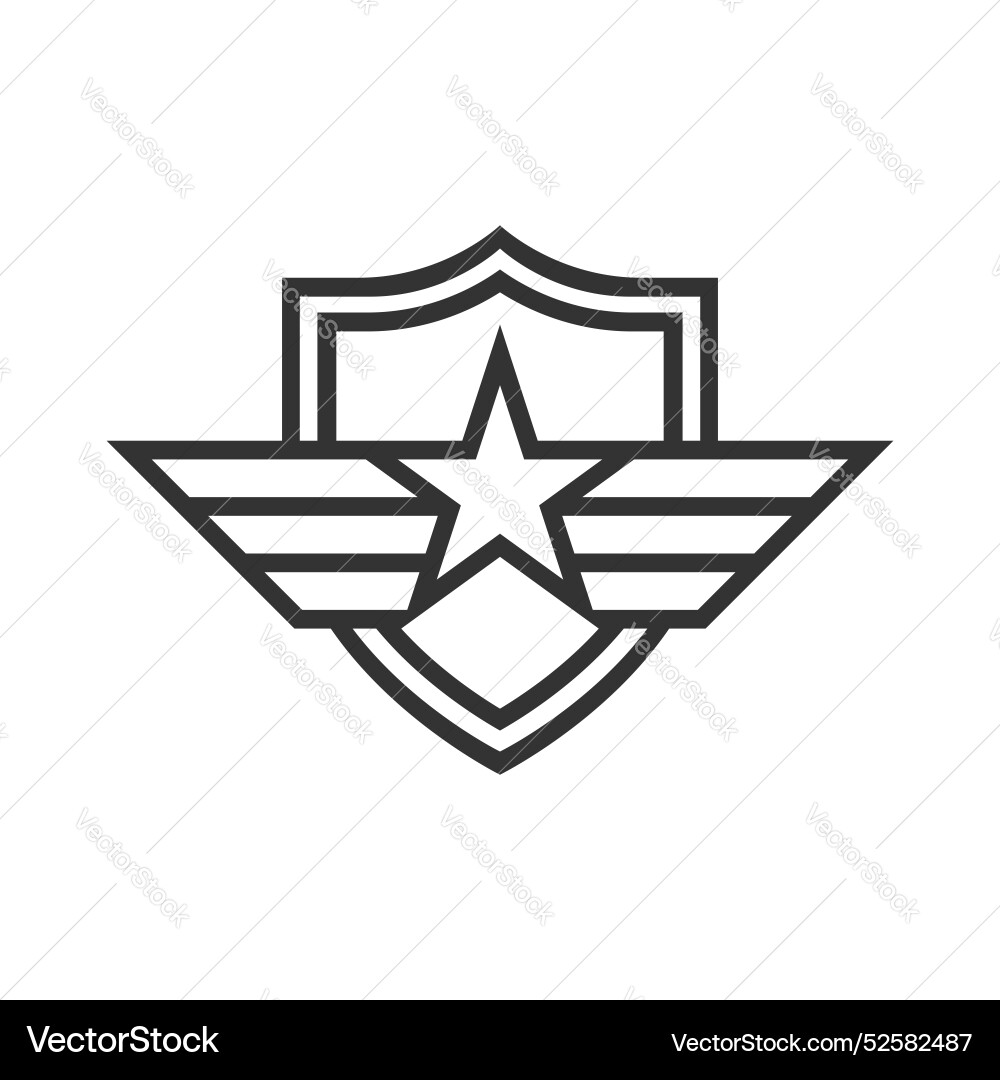 Military Star Icon Royalty Free Vector Image - VectorStock