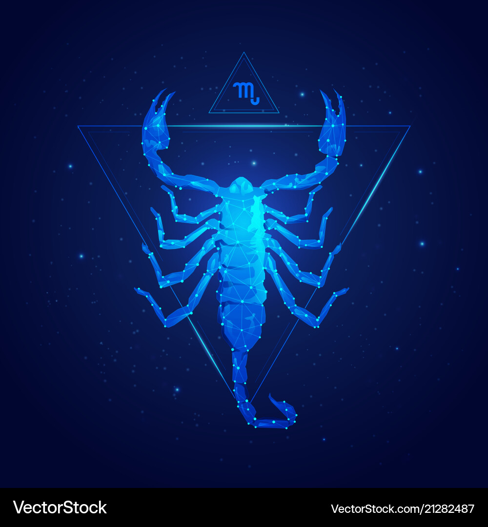 Scorpio Royalty Free Vector Image - VectorStock