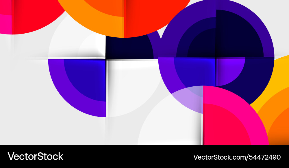 Target circle geometric abstract shapes Royalty Free Vector