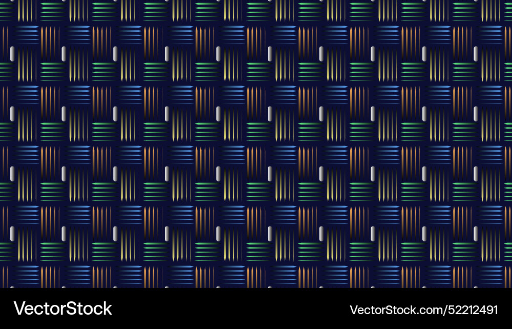 Abstract colorful background woven design Vector Image
