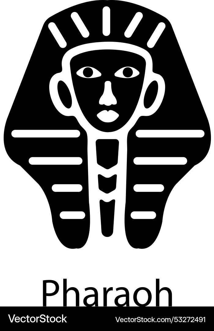 Pharaoh Royalty Free Vector Image - VectorStock