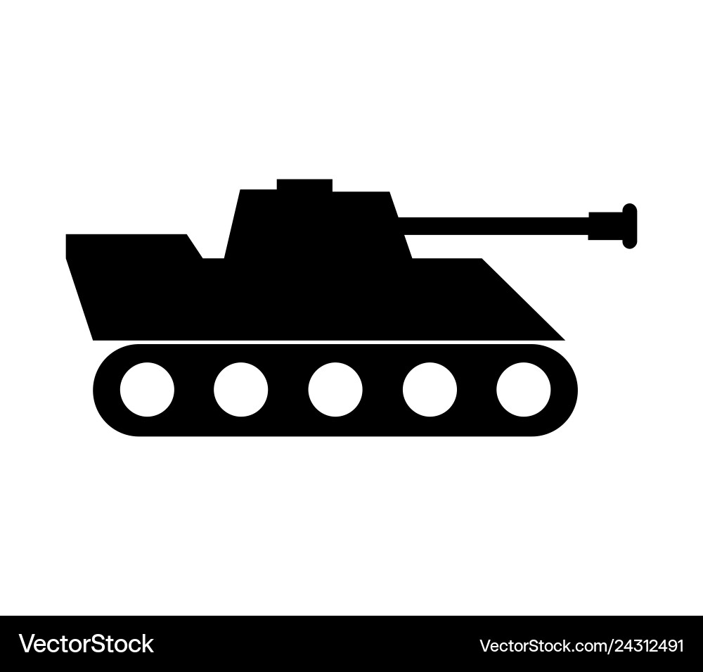 Tank icon Royalty Free Vector Image - VectorStock