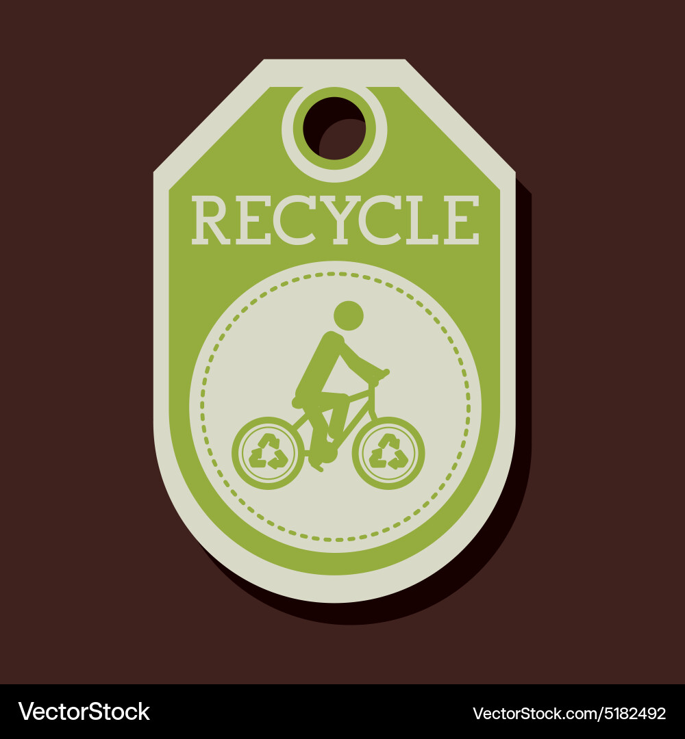 Recycle design Royalty Free Vector Image - VectorStock