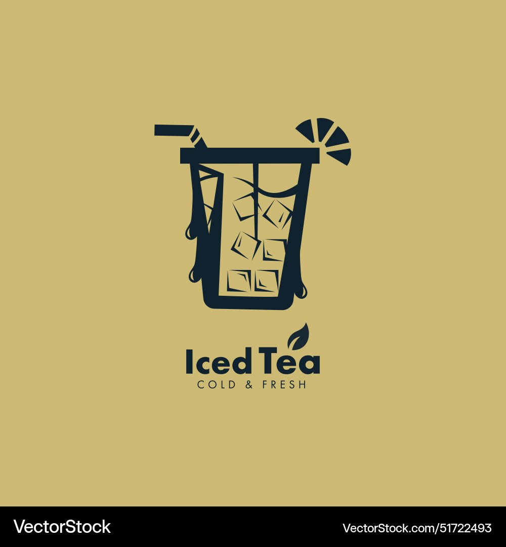 Tea logo Royalty Free Vector Image - VectorStock