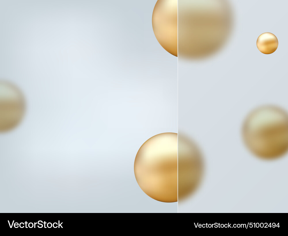 Glass morphism website landing page template Vector Image