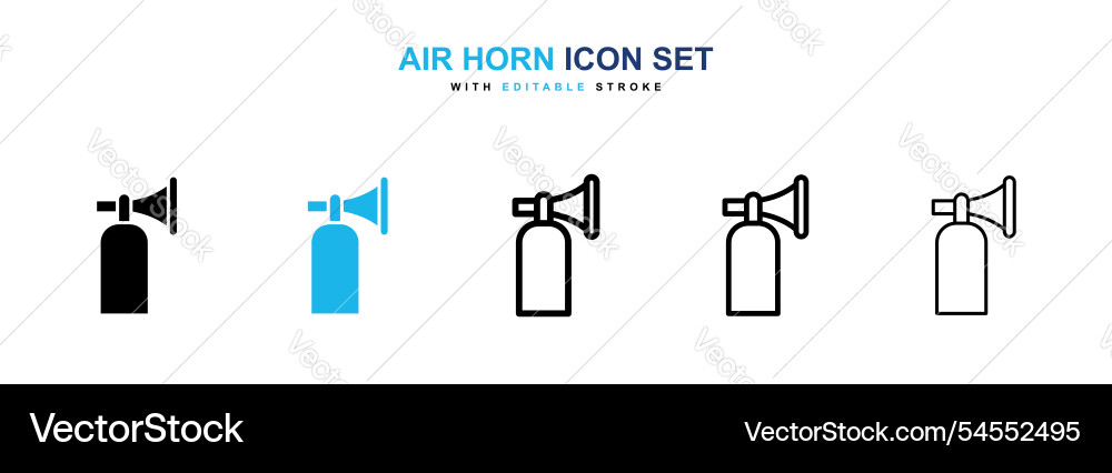 Air horn icon Royalty Free Vector Image - VectorStock