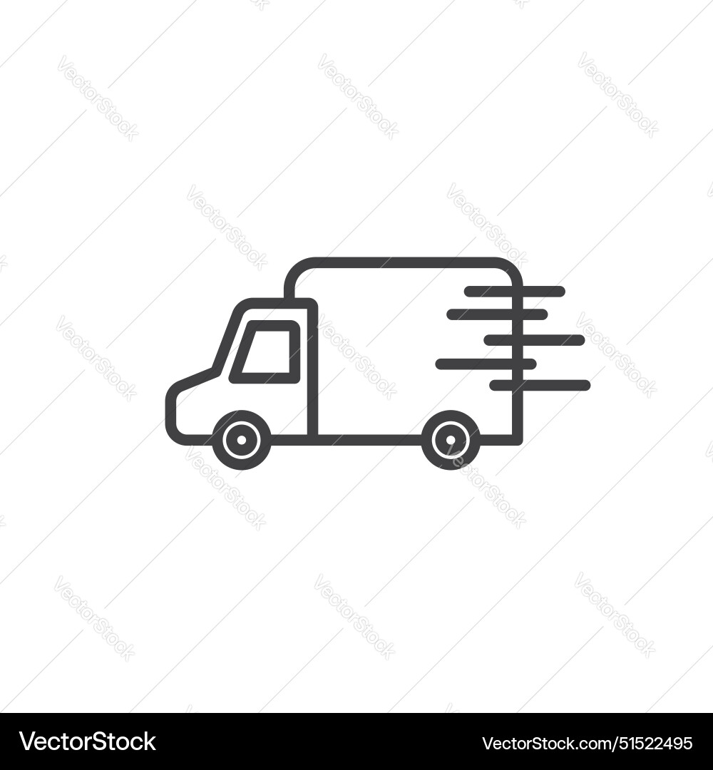 Moving truck icon Royalty Free Vector Image - VectorStock