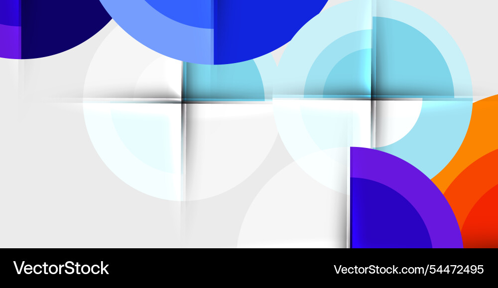 Target circle geometric abstract shapes Royalty Free Vector