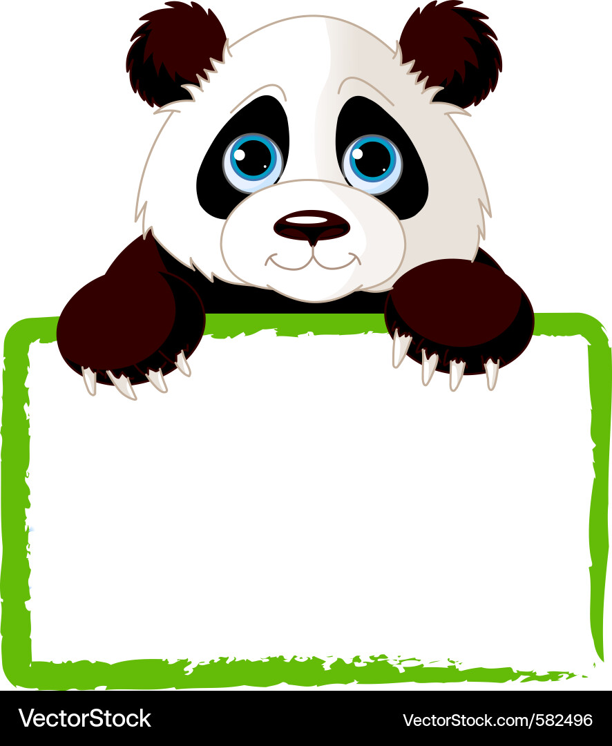 Board Panda Bear Vector Images (over 200)