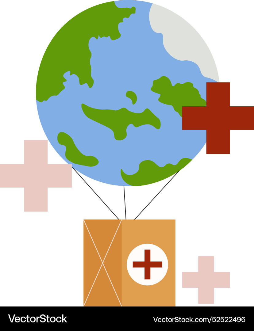 Humanitarian international day Royalty Free Vector Image