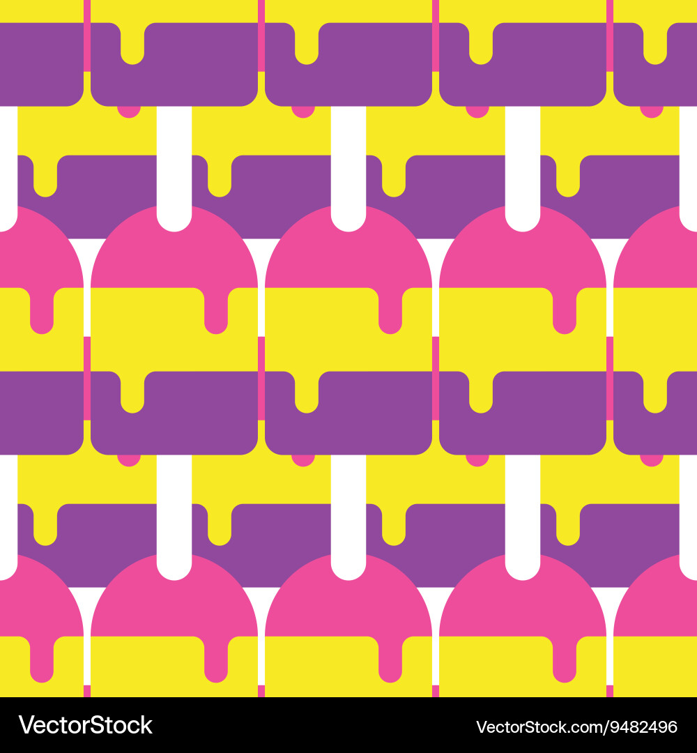 Popsicle Pattern - Sweet & Cool Royalty Free Vector