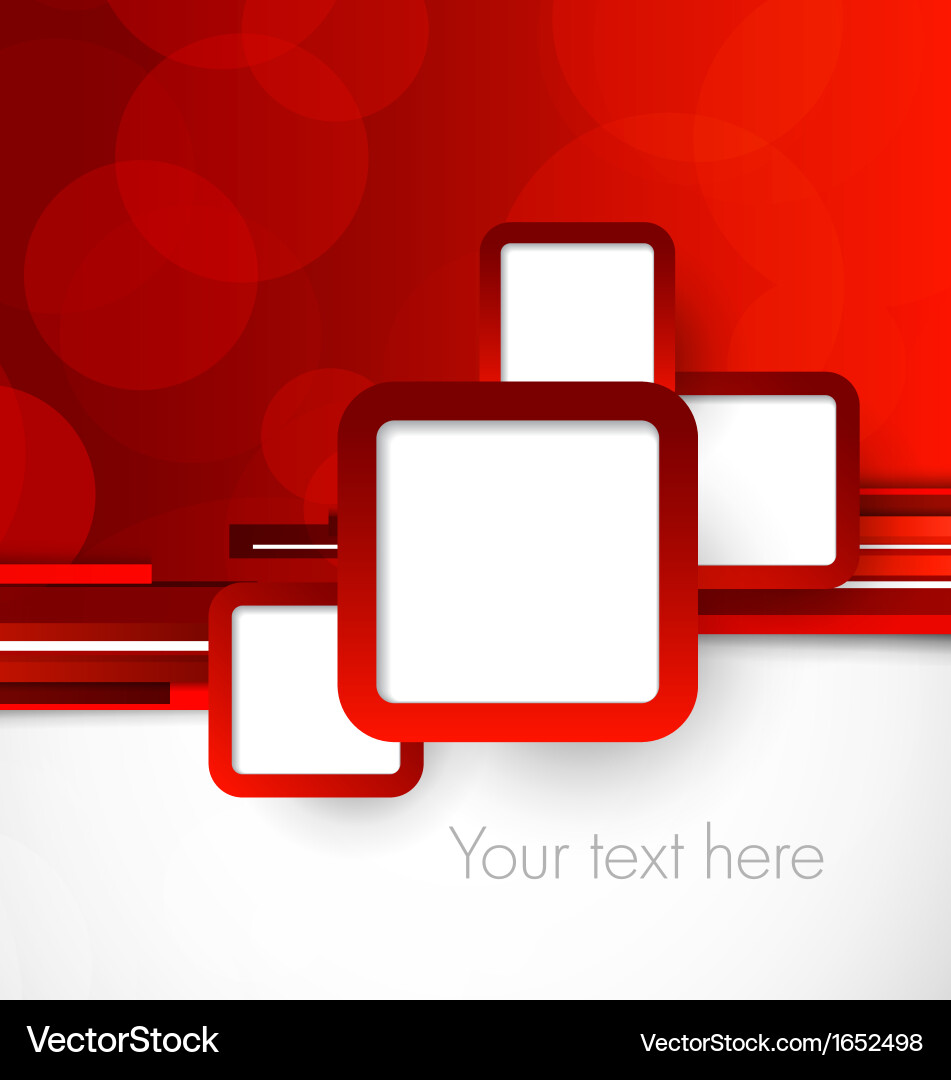 Abstract background in red color Royalty Free Vector Image