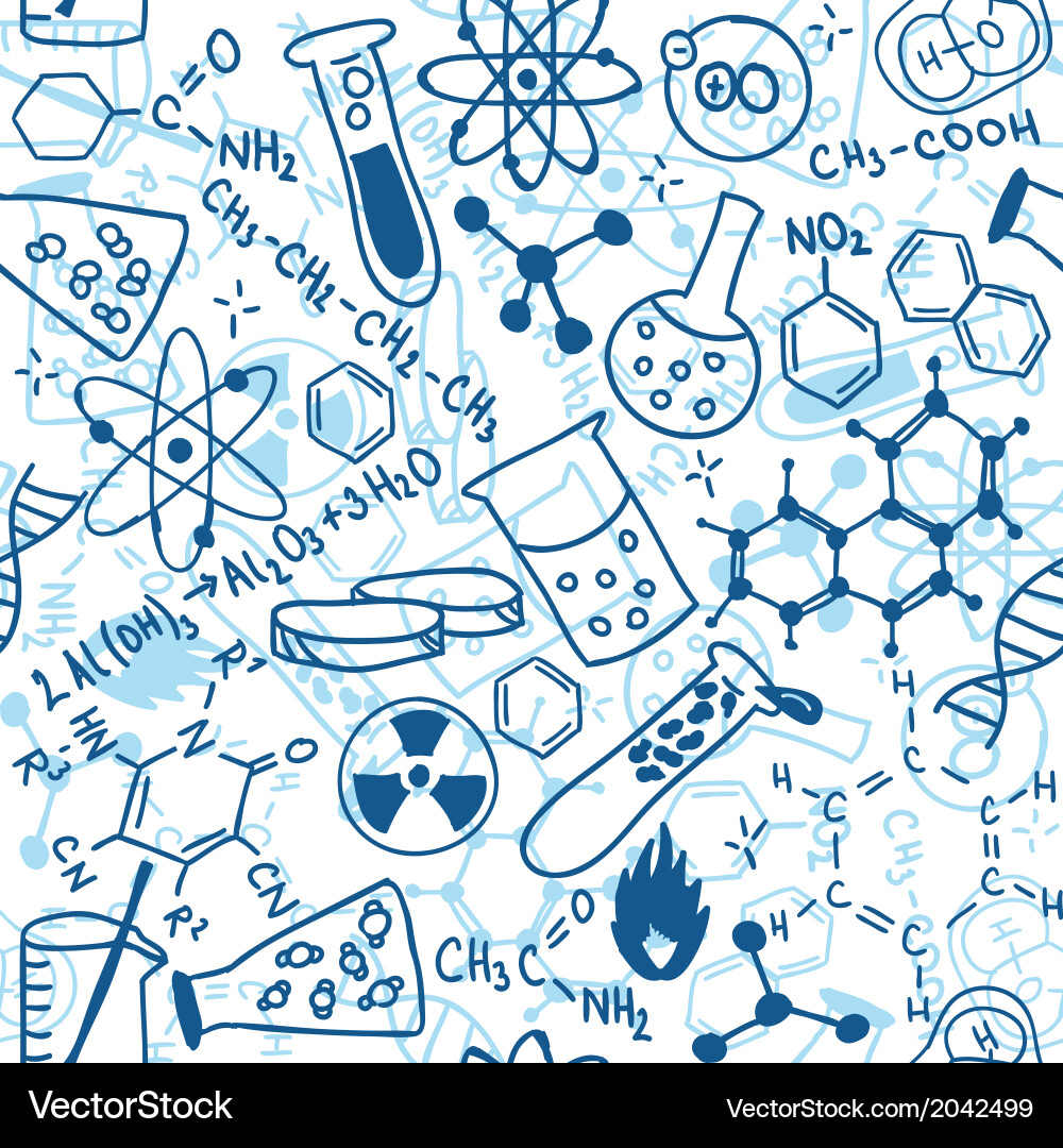 Science drawings Royalty Free Vector Image - VectorStock