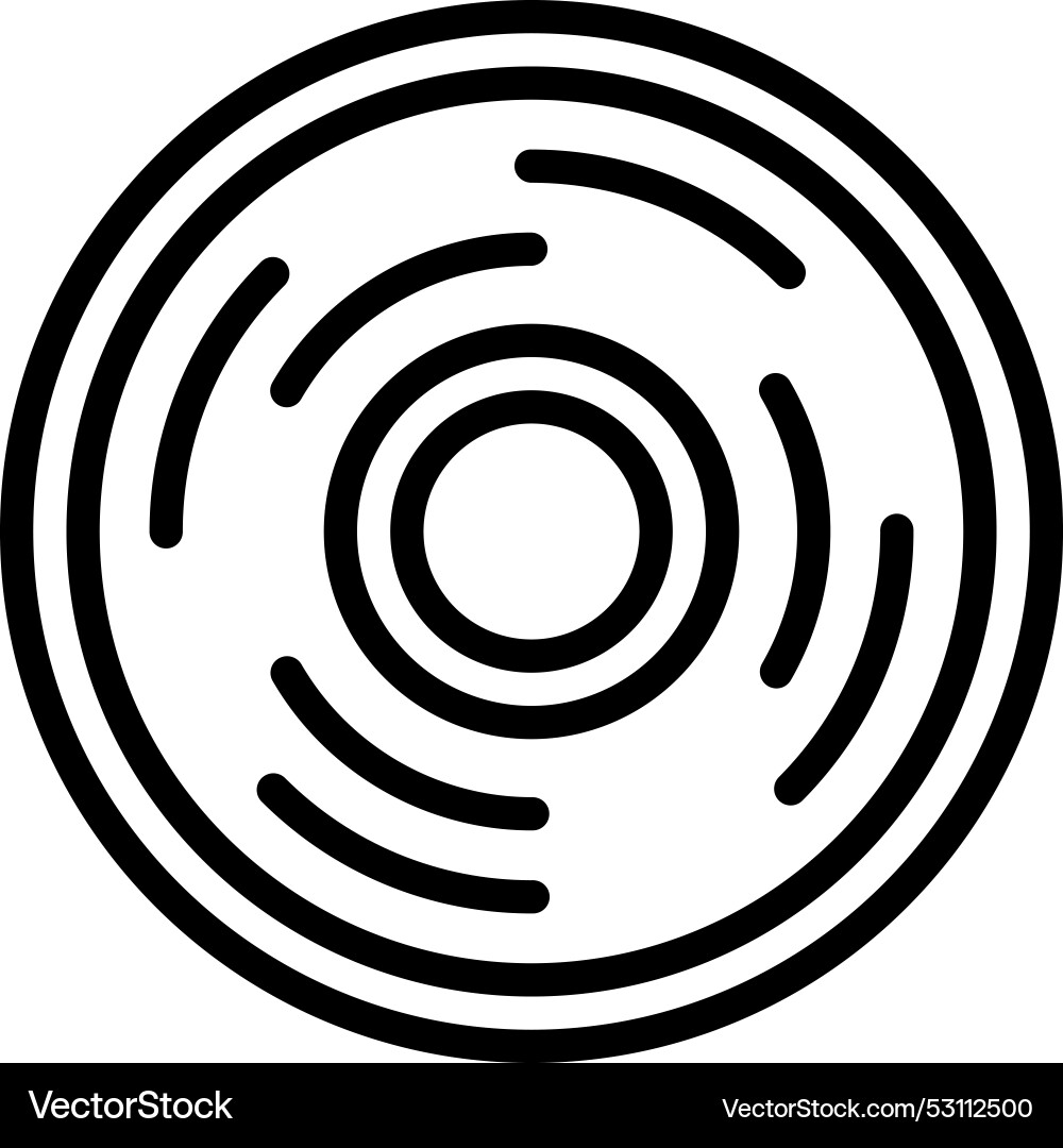 Disc Royalty Free Vector Image - VectorStock