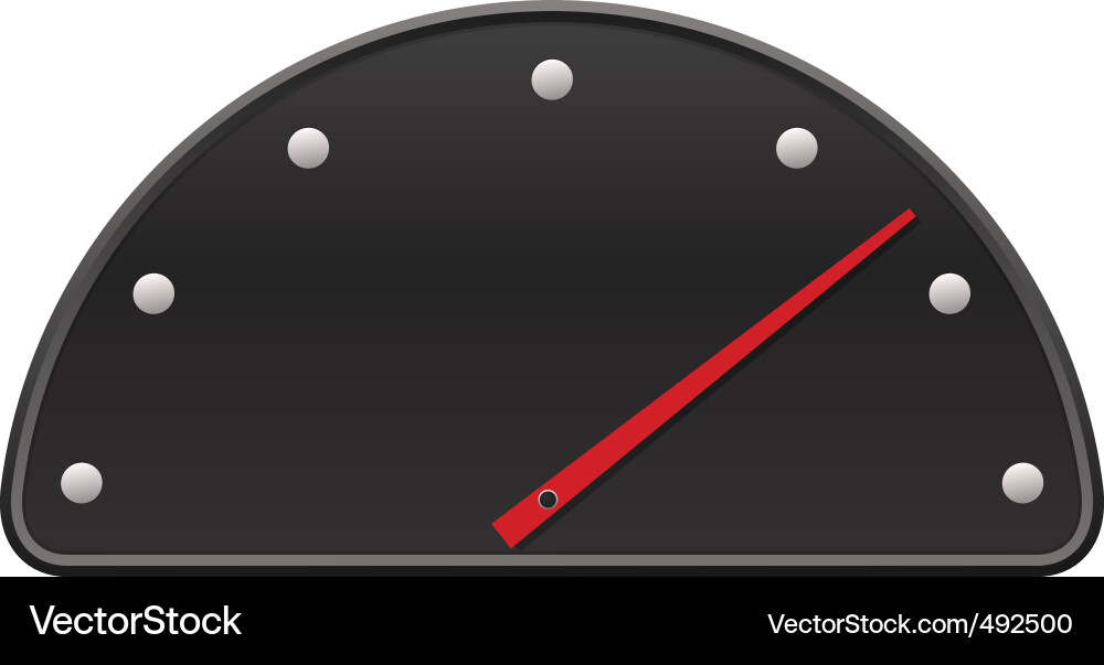 Speedometer Royalty Free Vector Image - VectorStock