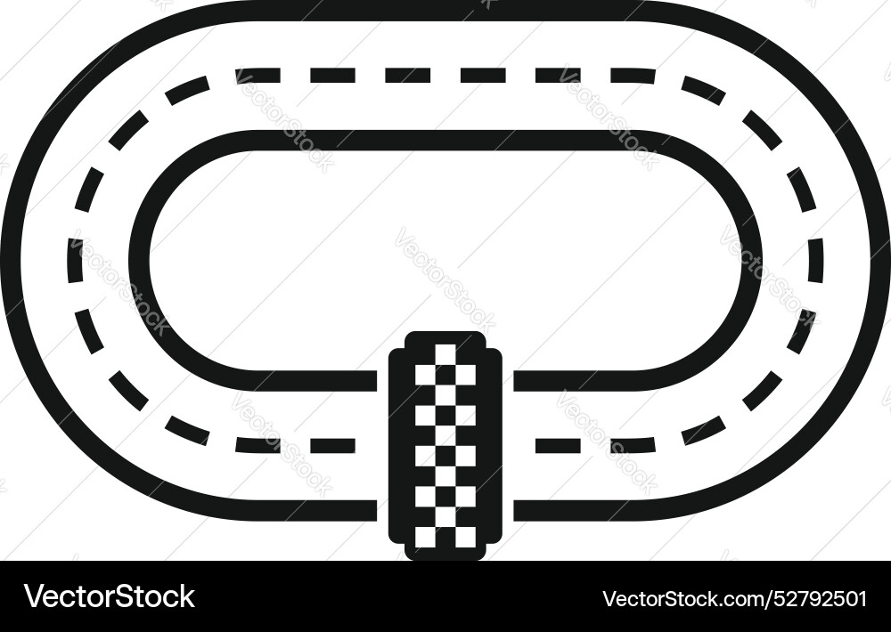 Oval Race Track