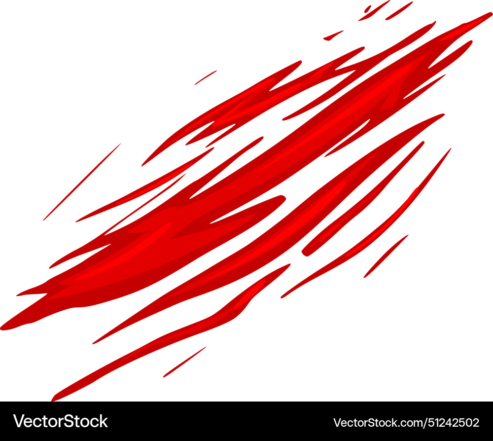 Texture blood splatter cartoon Royalty Free Vector Image