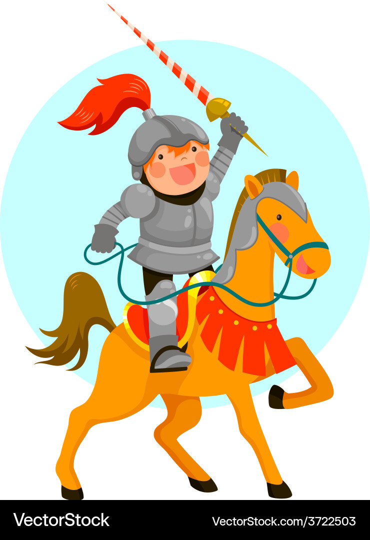 Knight small Royalty Free Vector Image - VectorStock