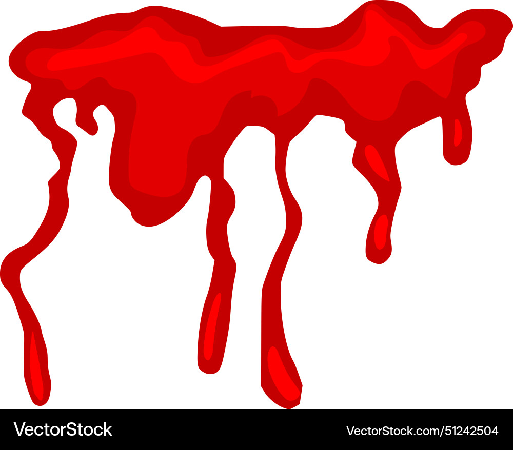 Cartoon Blood Dripping