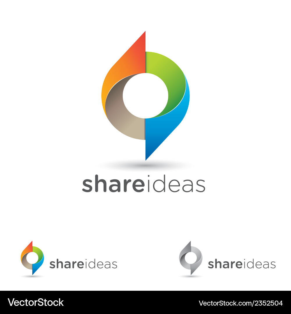 Share ideas Royalty Free Vector Image - VectorStock