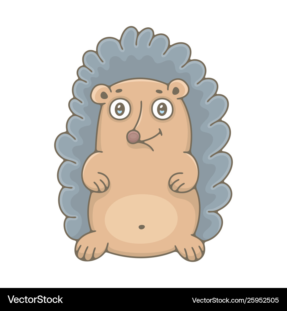 Hedgehog Royalty Free Vector Image - VectorStock