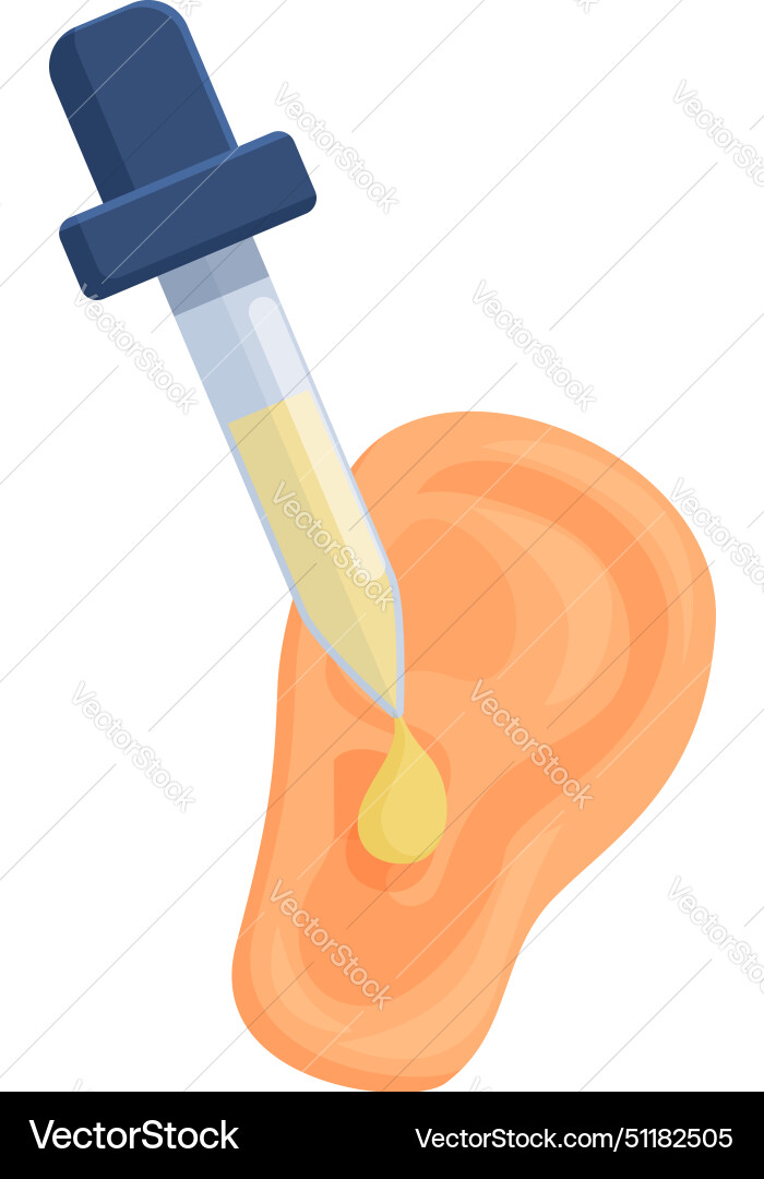 Pipette using cure icon cartoon clinical Vector Image