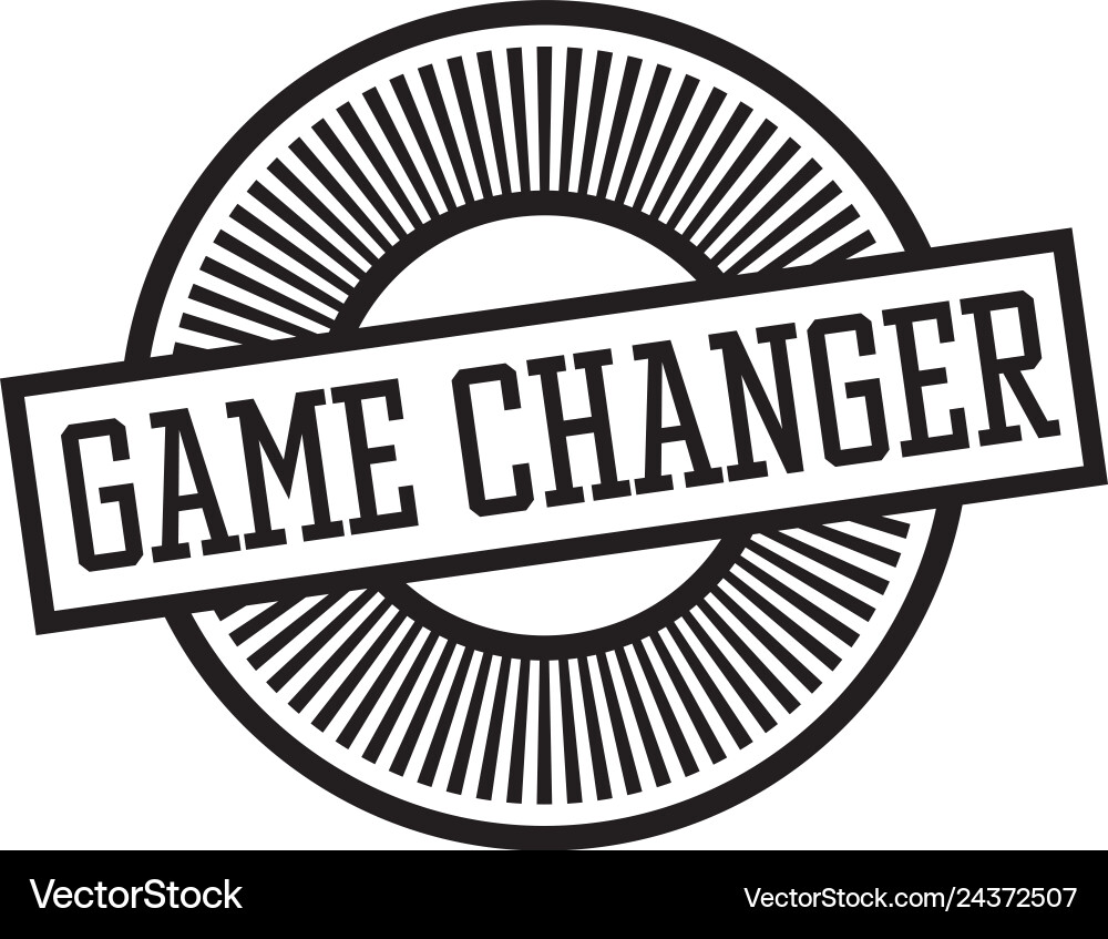 Game changer stamp Royalty Free Vector Image - VectorStock