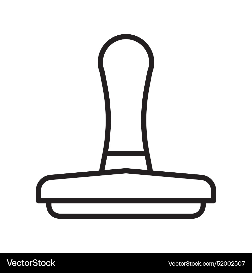 Official seal icon for document authentication Vector Image