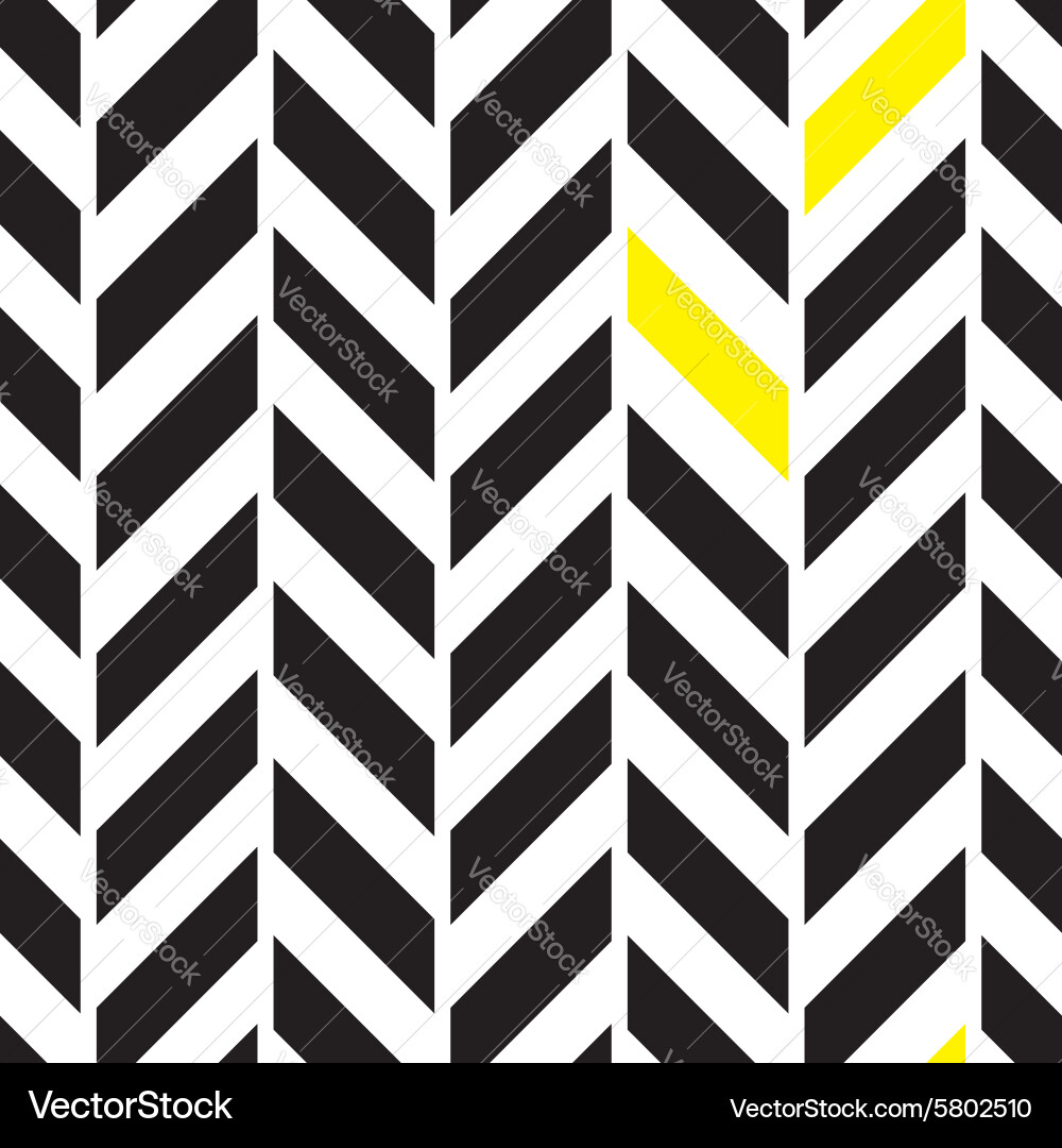 Black and White Chevron Pattern Royalty Free Vector Image