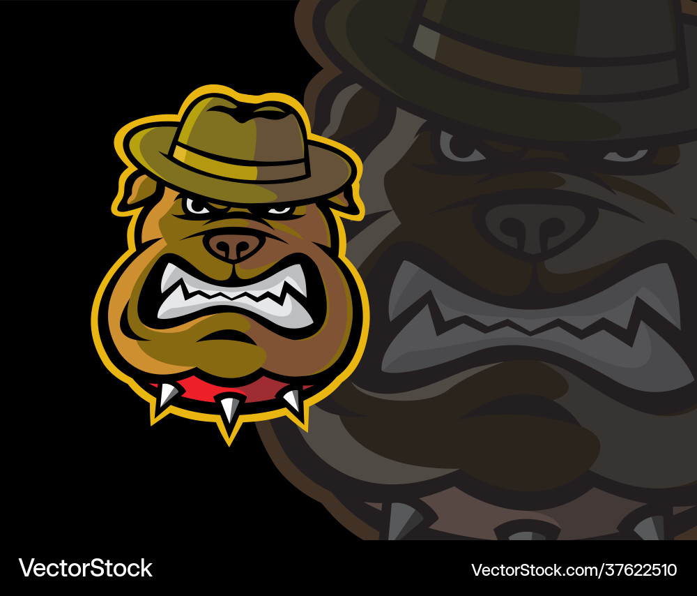 Mr bulldog Royalty Free Vector Image - VectorStock
