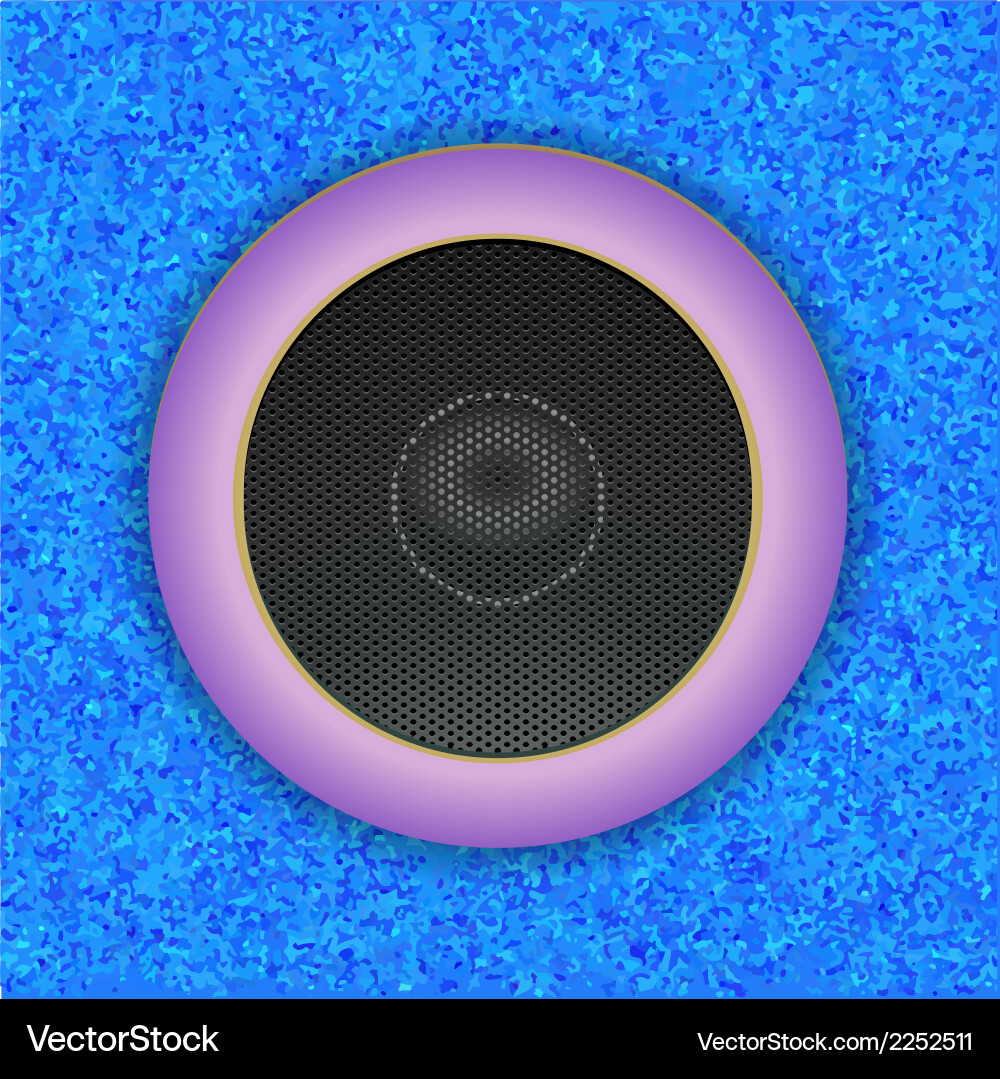Colorful Speaker Icons Royalty Free Vector Image