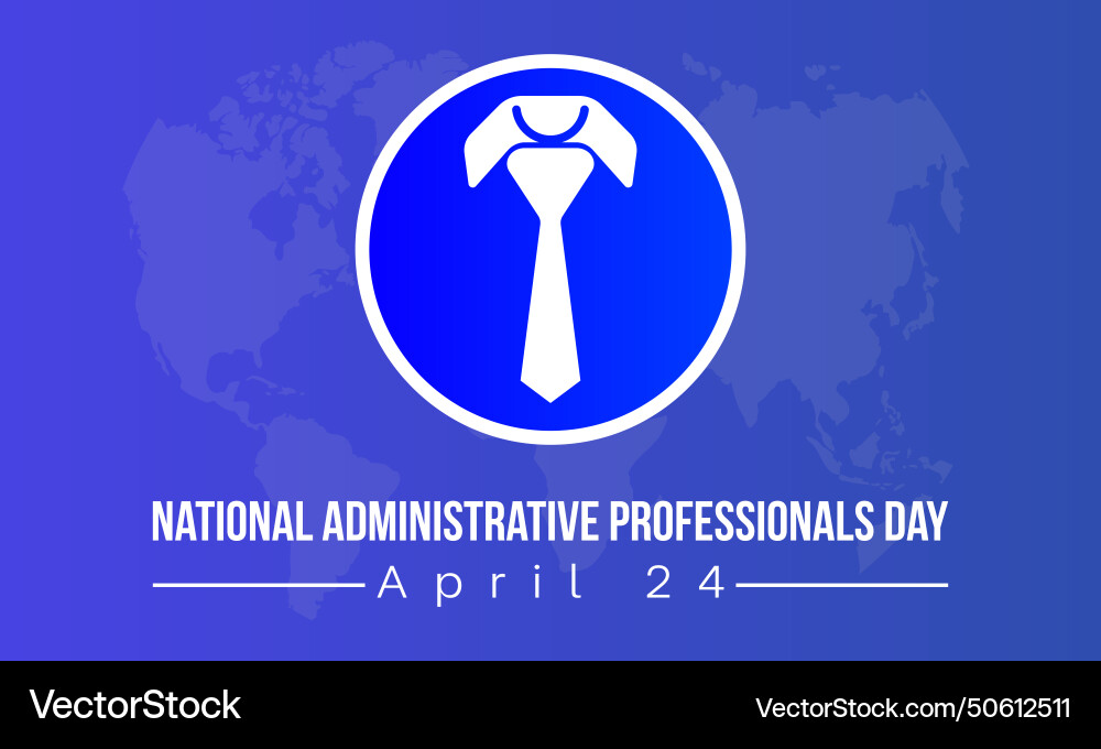 National administrative professionals day Vector Image