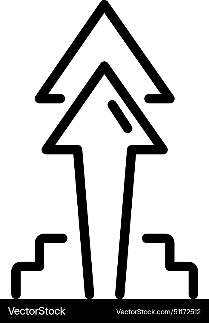 Increase Royalty Free Vector Image - VectorStock