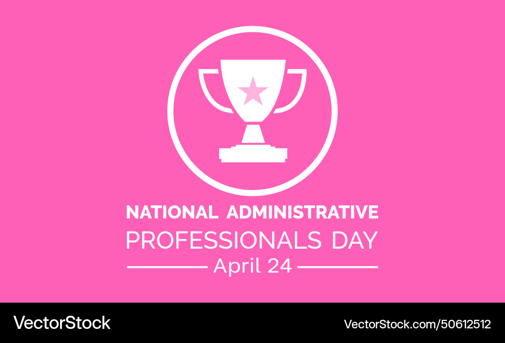 National administrative professionals day Vector Image