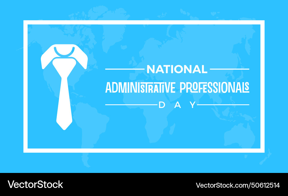 National administrative professionals day Vector Image