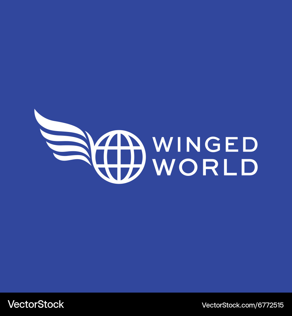 Abstract Planet Earth Logo Royalty Free Vector Image