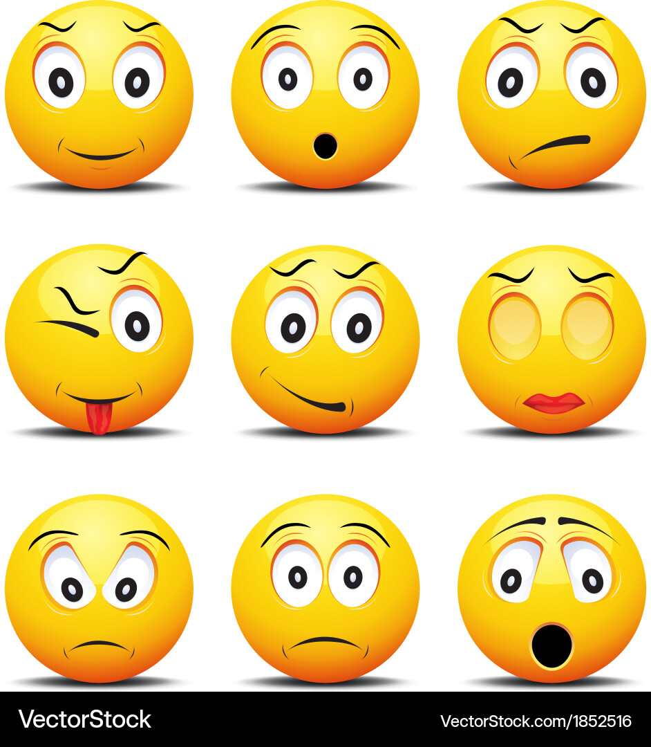 Smiley Royalty Free Vector Image - VectorStock