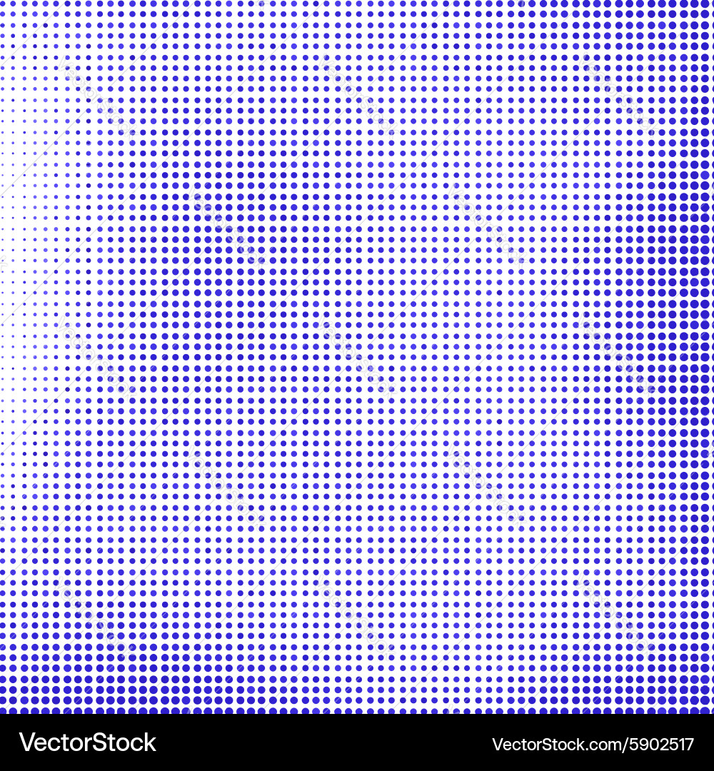 Blue halftone Royalty Free Vector Image - VectorStock